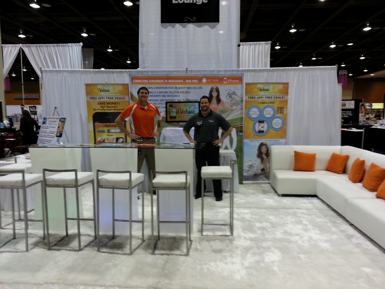 Veebow conference booth | Tery Spataro