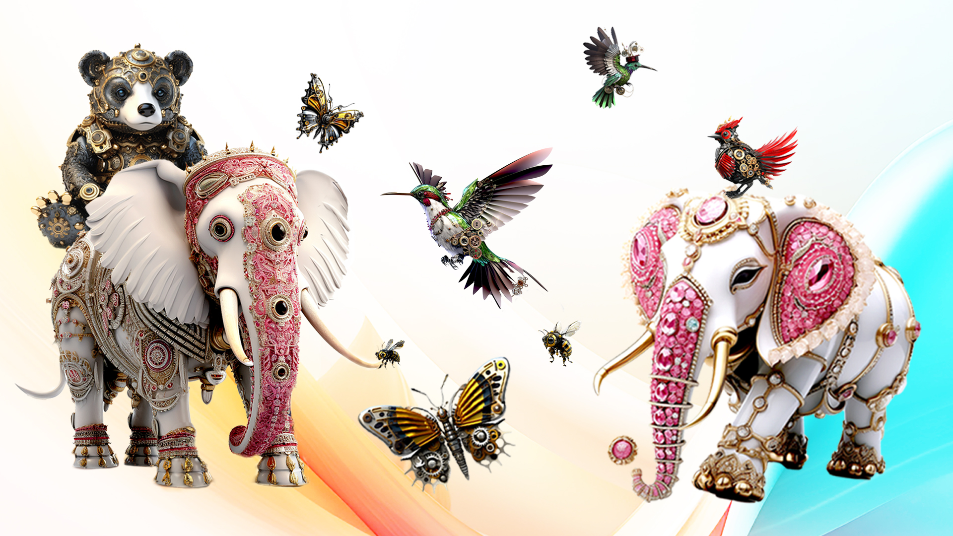 Parade of Steampunk Totems | Tery Spataro